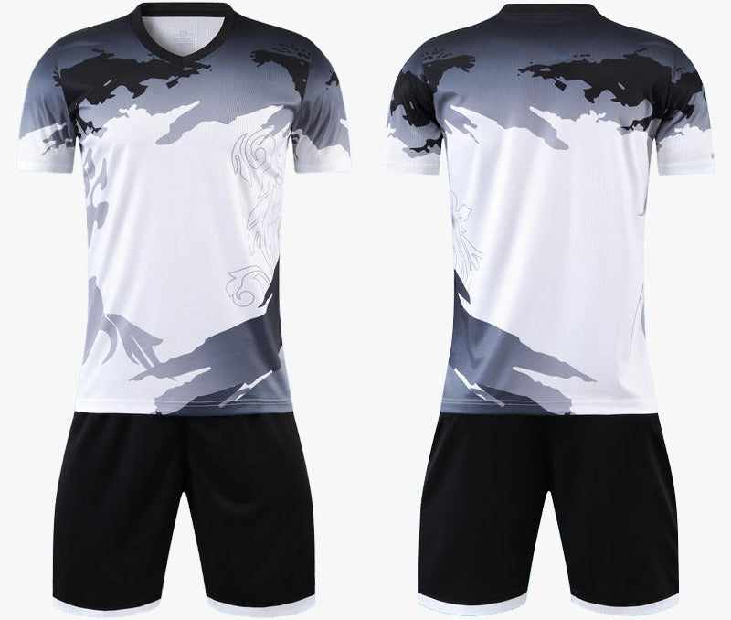 UNIFORME DEPORTIVO BLANCO Y NEGRO SUBLIMABLE UA030 – DAN GRAPHICS