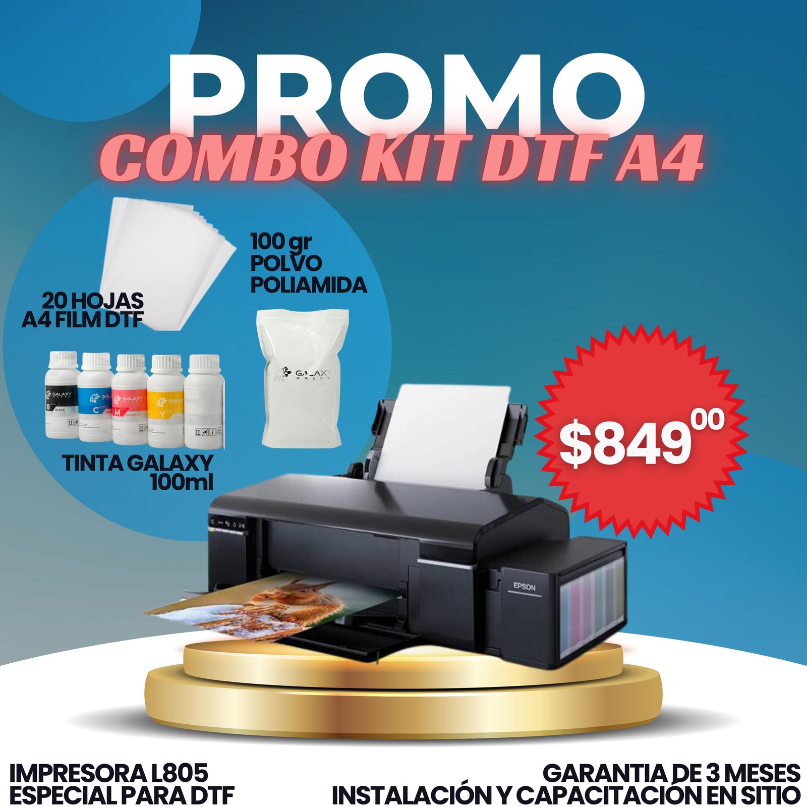 IMPRESORA Y MATERIALES PARA SUBLIMACIÓN EN PANAMÁ - DAN-GRAPHICS