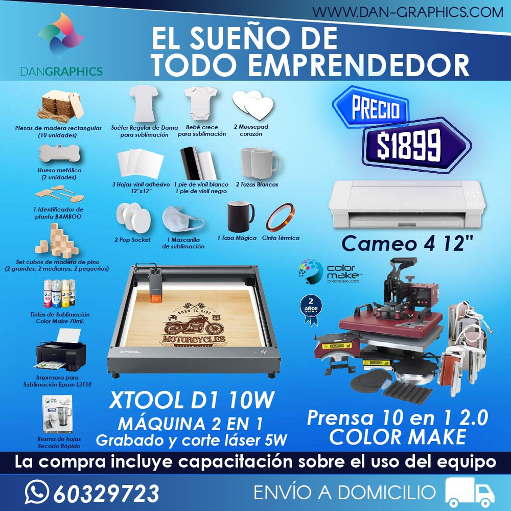 IMPRESORA Y MATERIALES PARA SUBLIMACIÓN EN PANAMÁ - DAN-GRAPHICS